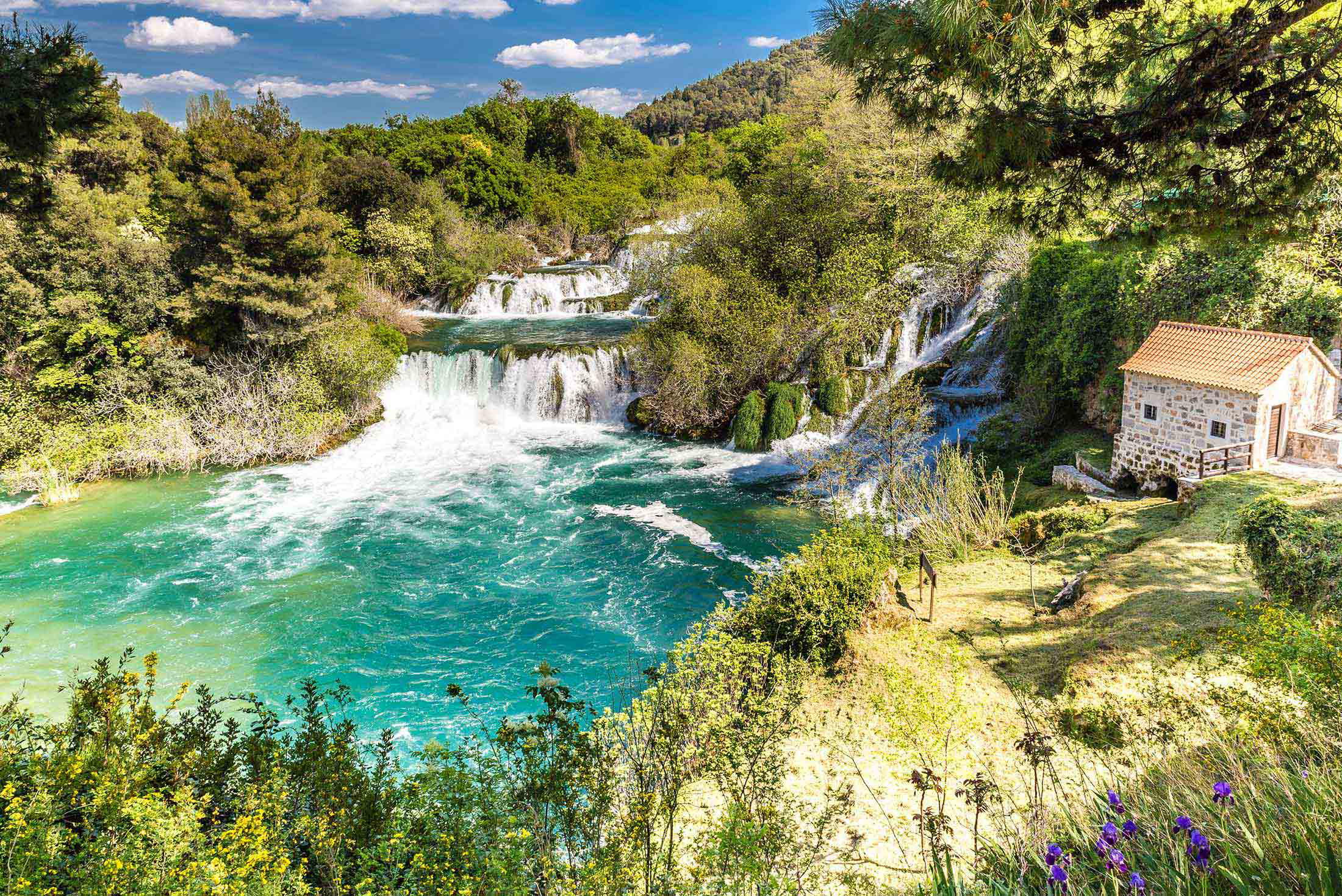 Park Narodowy rzeki Krka (wodospady) i Skradin- całodniowa wycieczka autobusowa (Dalmacja ...